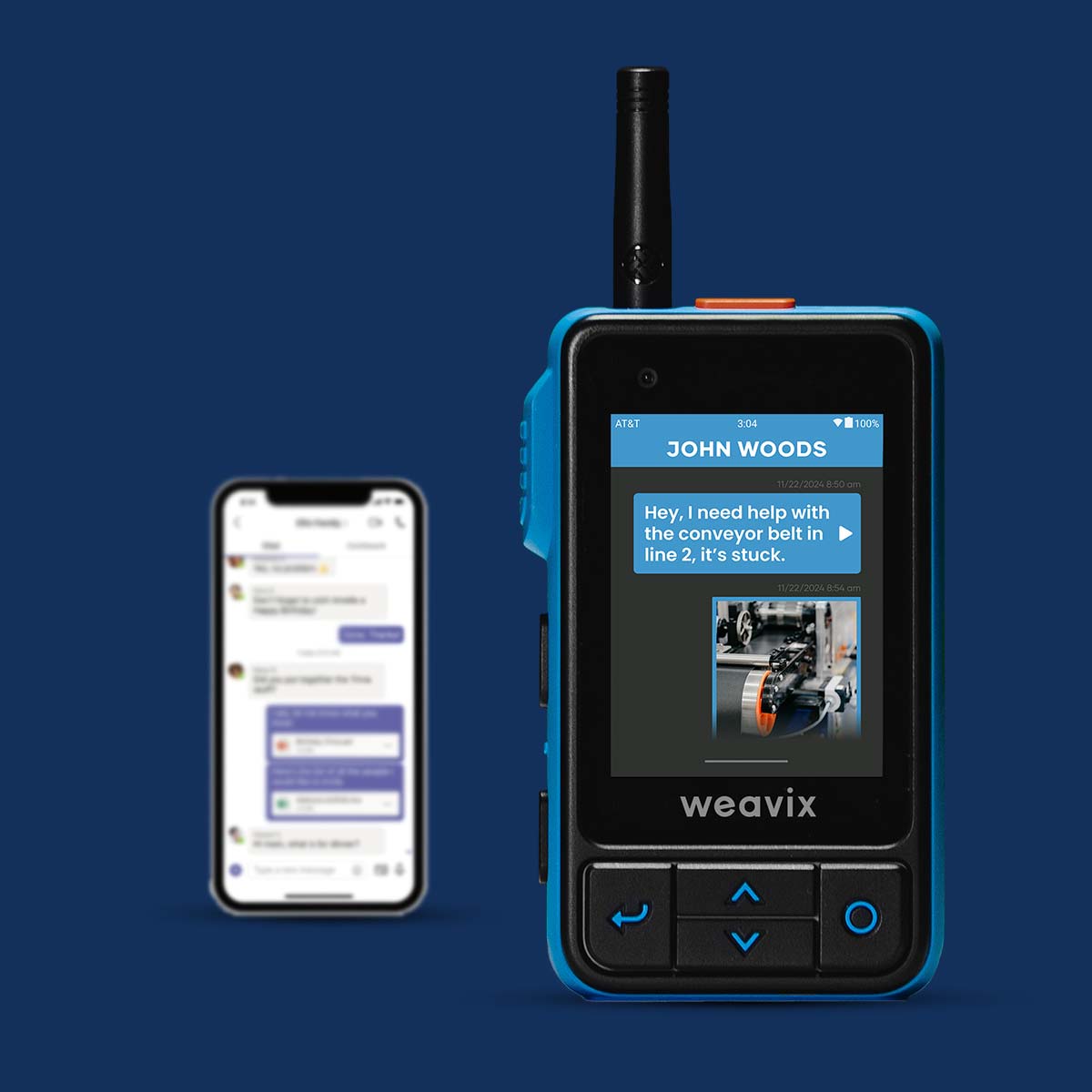 Walt Smart Radio System vs Microsoft Teams on Smartphones
